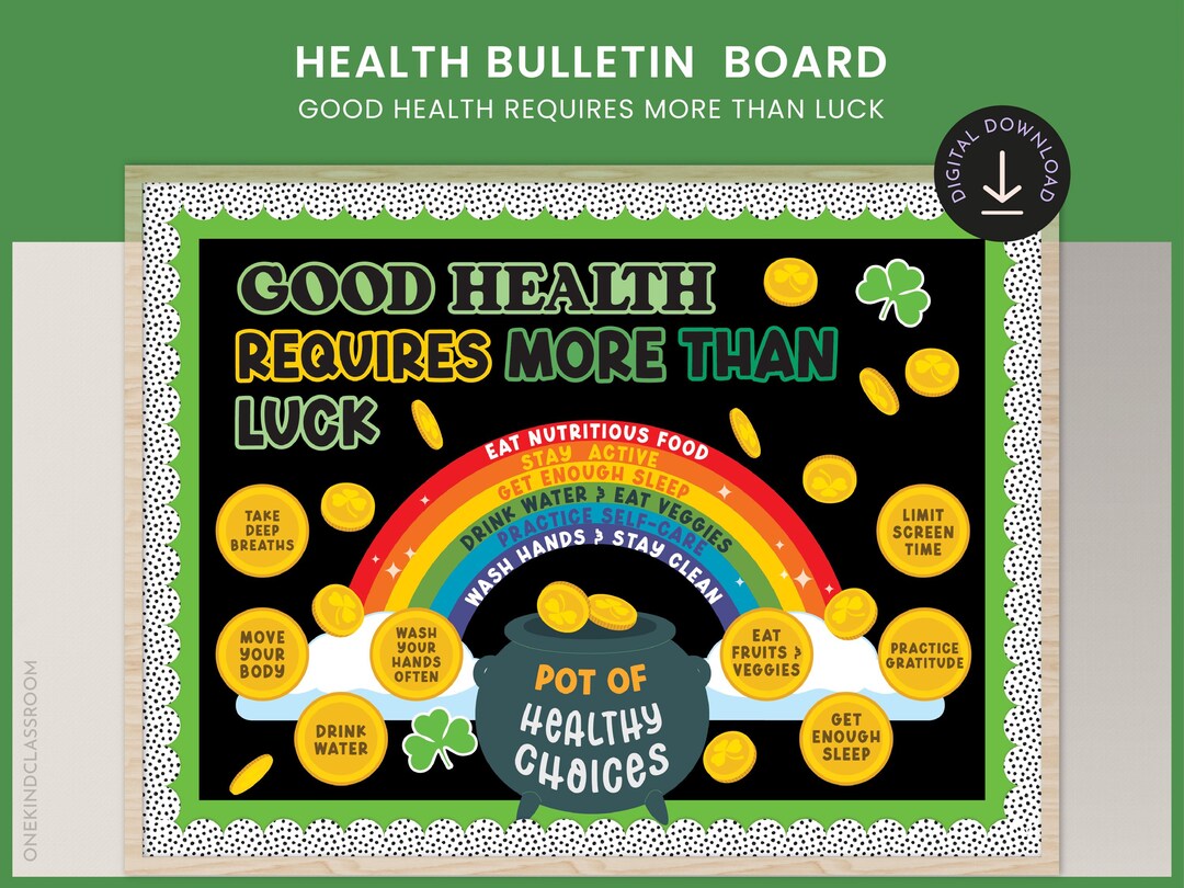 Good Health Requires More Than Good Luck | March St. Patrick's Day ...