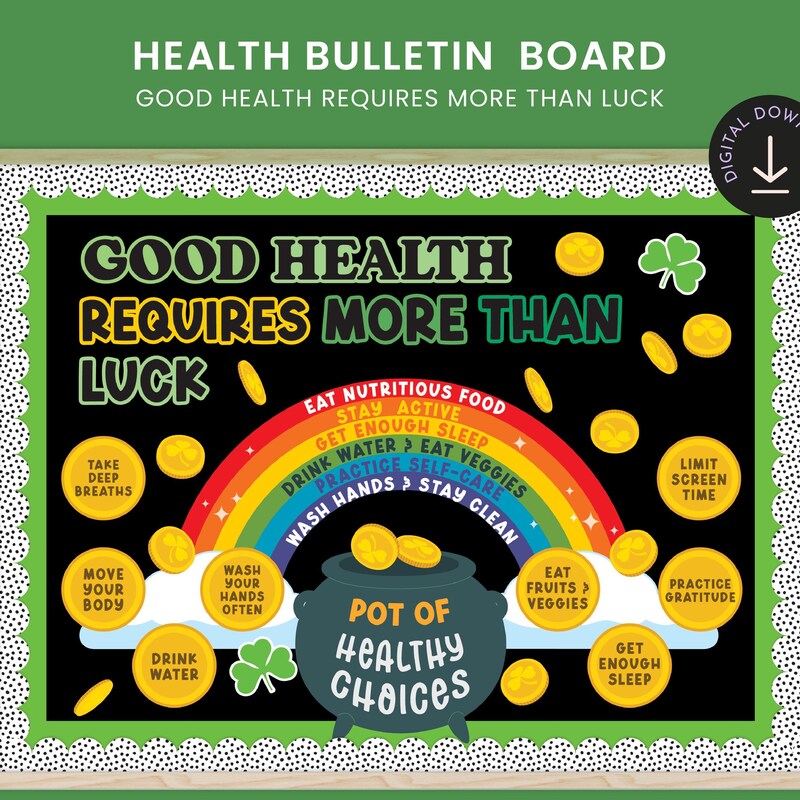 St Patricks Bulletin - Etsy