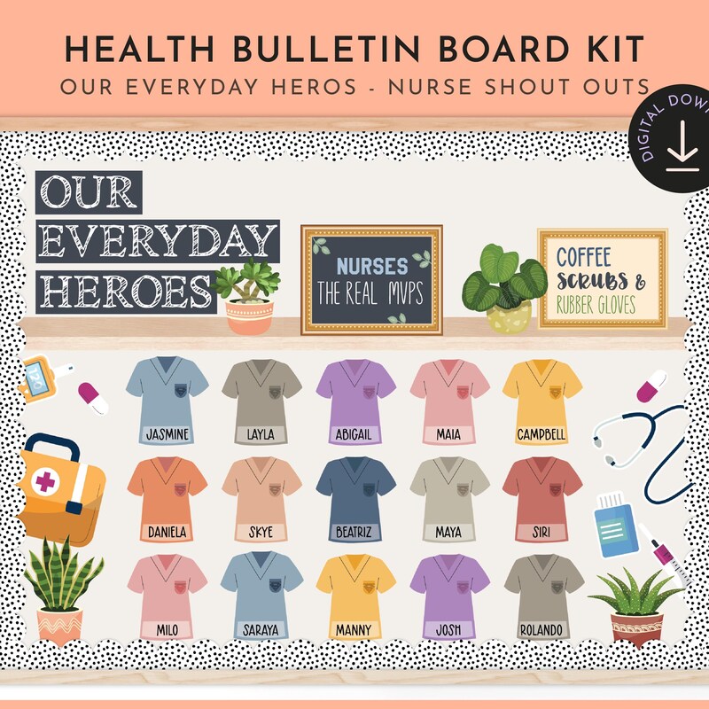 Nursing Bulletin Board Ideas - Etsy