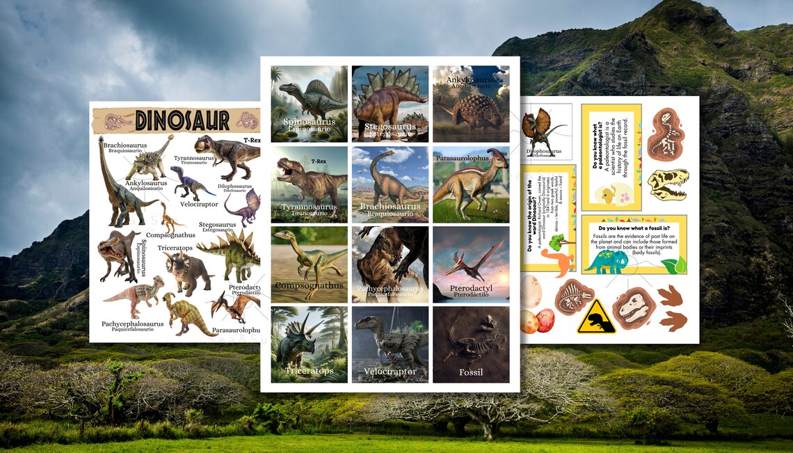 Dinosaur//dinosaur Activity//dinosaur Learning Activity//activities for ...