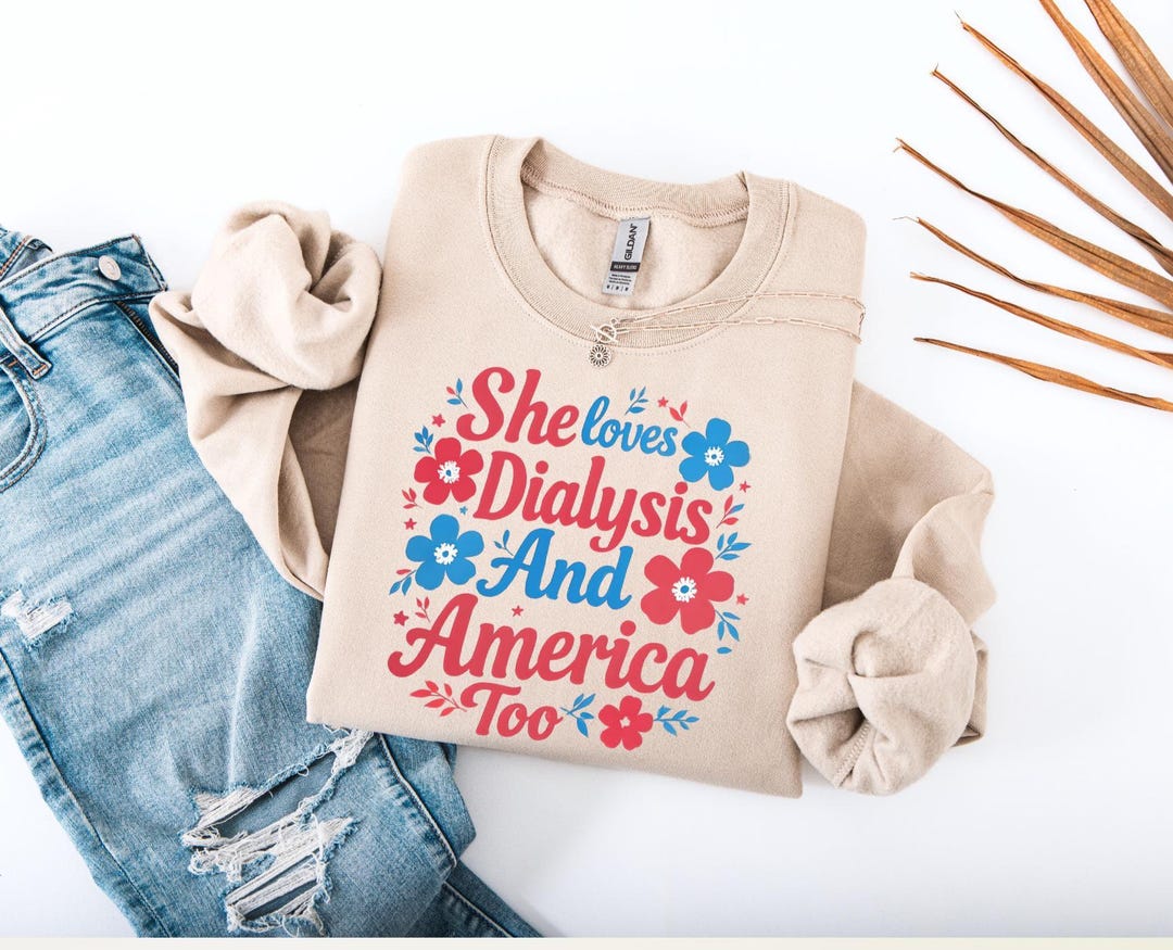 Dialysis Nurse Sweater: America True, Nephrology RN Gift - Etsy