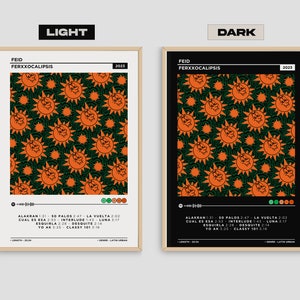 Feid Ferxxocalipsis Album Poster / Album Cover Poster / Music Gift ...
