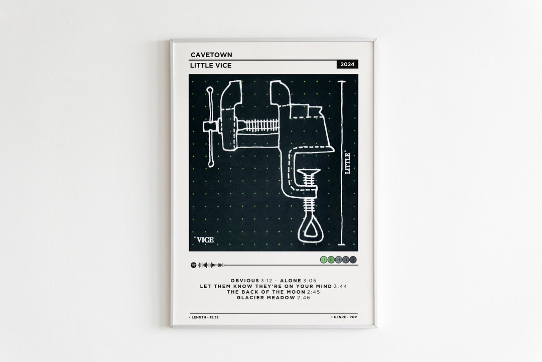 Cavetown Little Vice Album Poster / Album Cover Poster / Music Gift / Music Wall Decor / Album ...