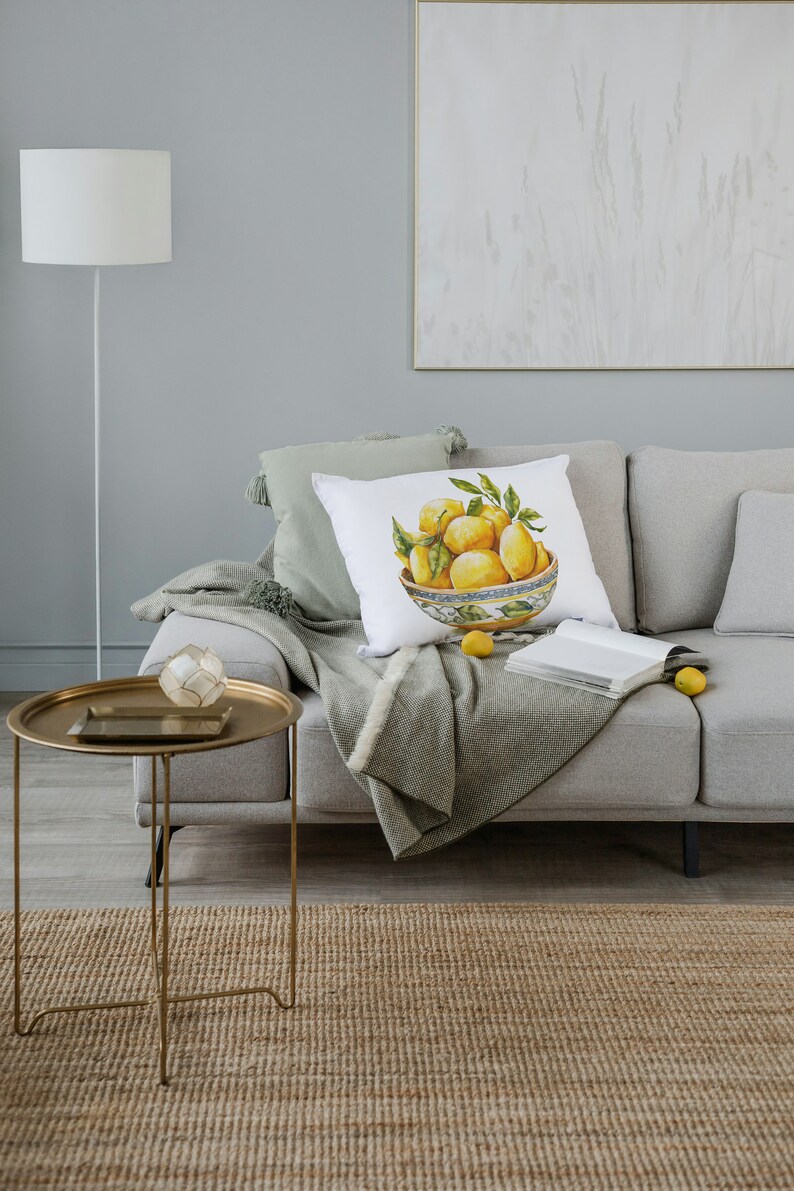 Lemons in a Mediterranean Bowl Clip Art | 6 Transparent PNG Files ...