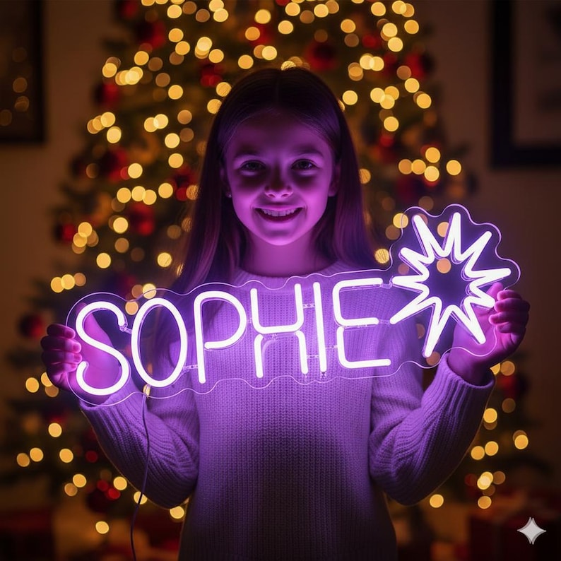 Custom Neon Name Sign Bedroom, Teen Room Decor, Gifts for Kids Girl - Etsy