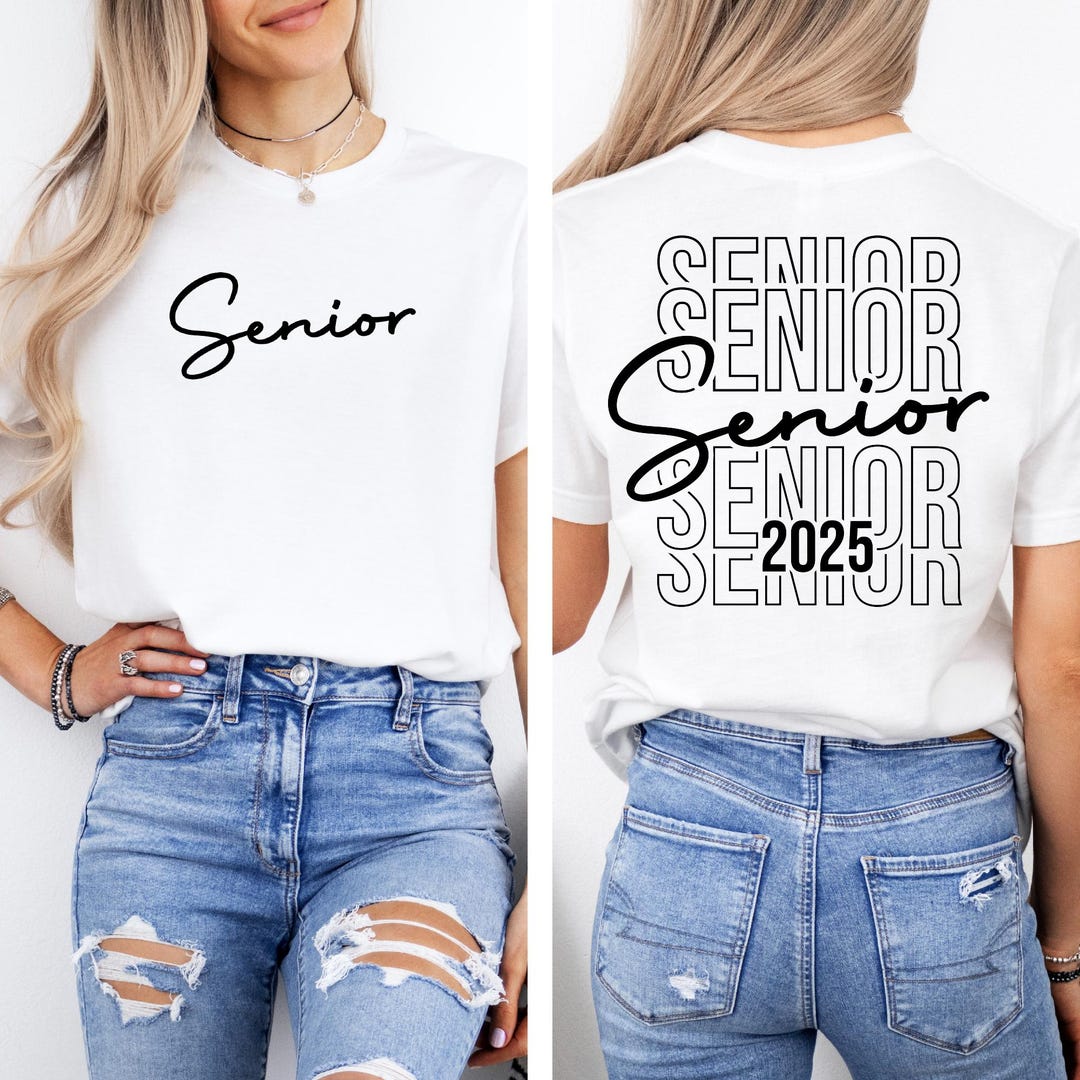 Senior 2025 T-shirt,class of 2025 Senior T-shirt,graduation 2025 T ...