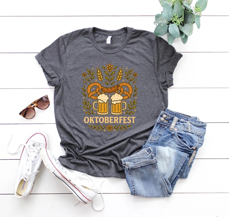 Oktoberfest Unisex T-shirt: Beer Festival Bavarian Costume Tee - Etsy