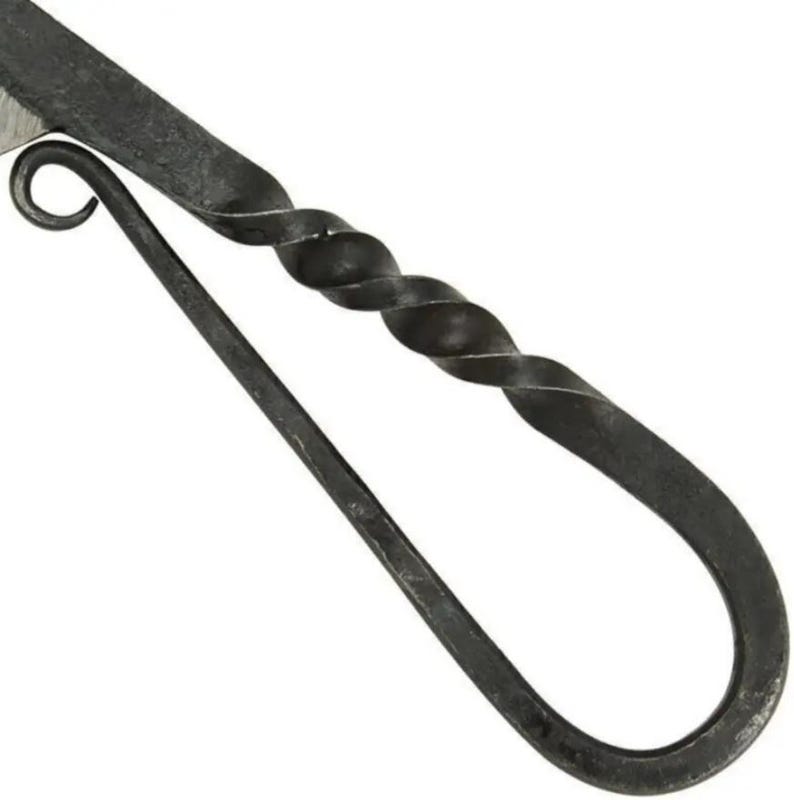 Hand-forged Germanic Iron Age Collectible Knife – 8” High Carbon Steel ...