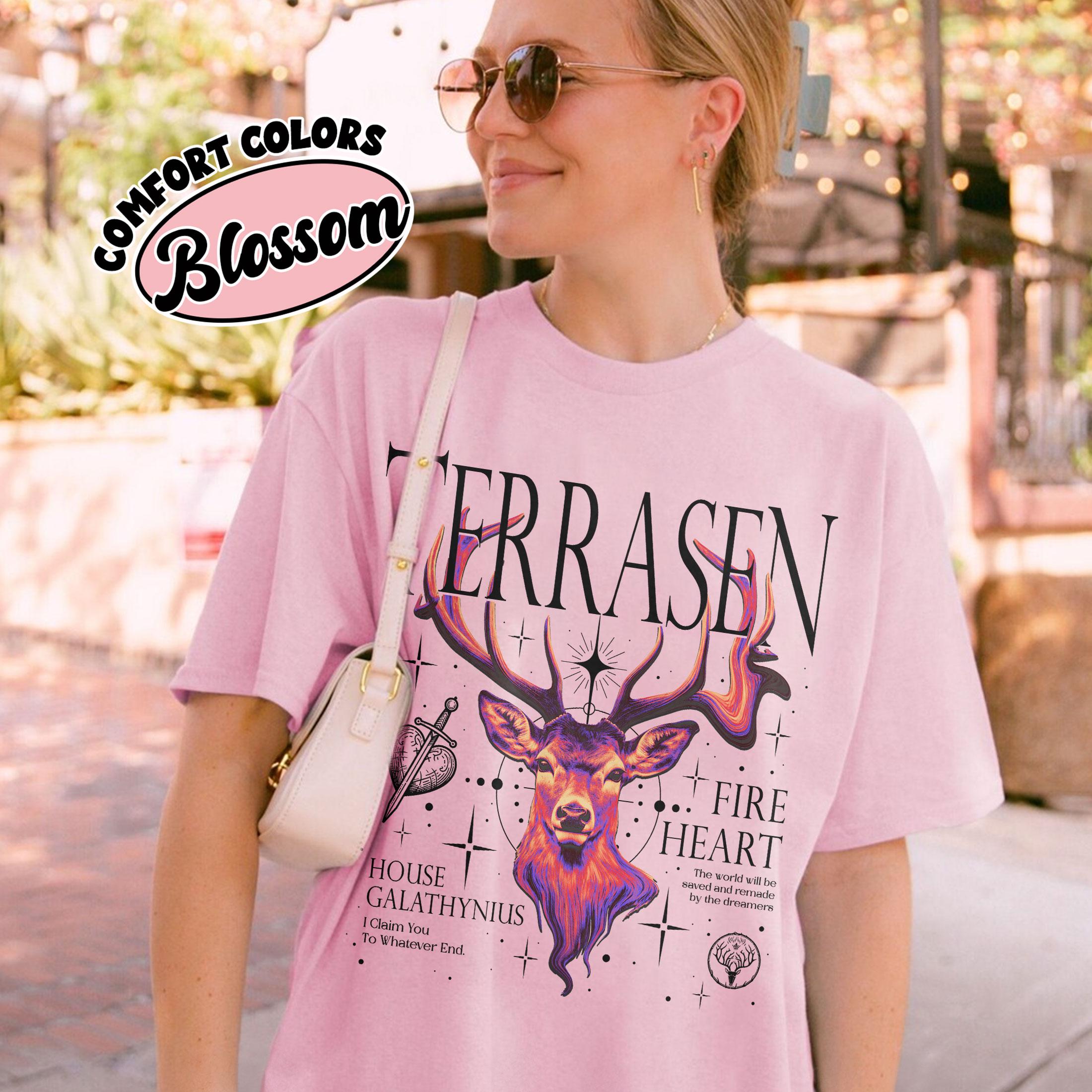 Terrasen TOG Comfort Colors Shirt, Fireheart Shirts, House Galathynius ...