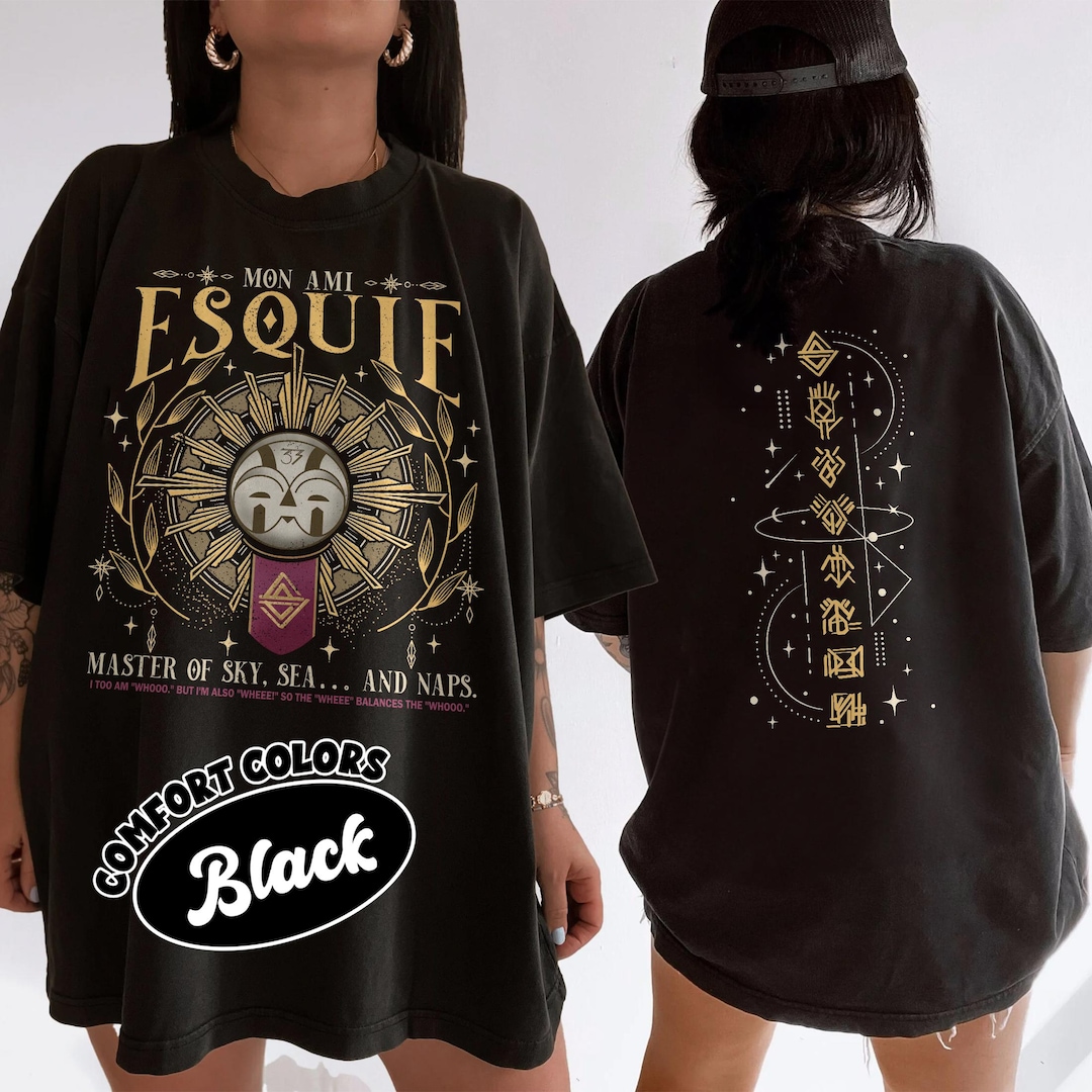 Esquie Clair Obscur Expedition 33 Shirt Comfort Colors, Whee Whoo Funny ...
