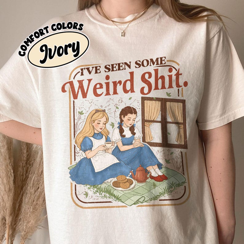 Weird Stuff Comfort Colors® Shirt, I've Seen Some Weird Shit. Novelty ...