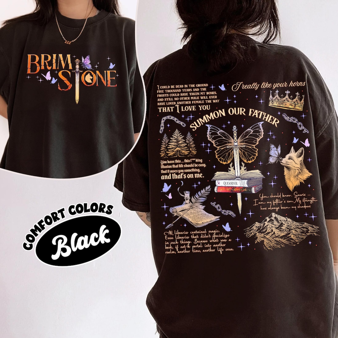 Quicksilver Brimstone Two-sided Shirt Comfort Colors, Fae and Alchemy ...