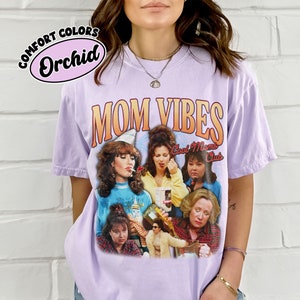 90’S Mom Vibes Comfort Colors Shirt, Funny Mom Shirts, Cool Moms Club T ...