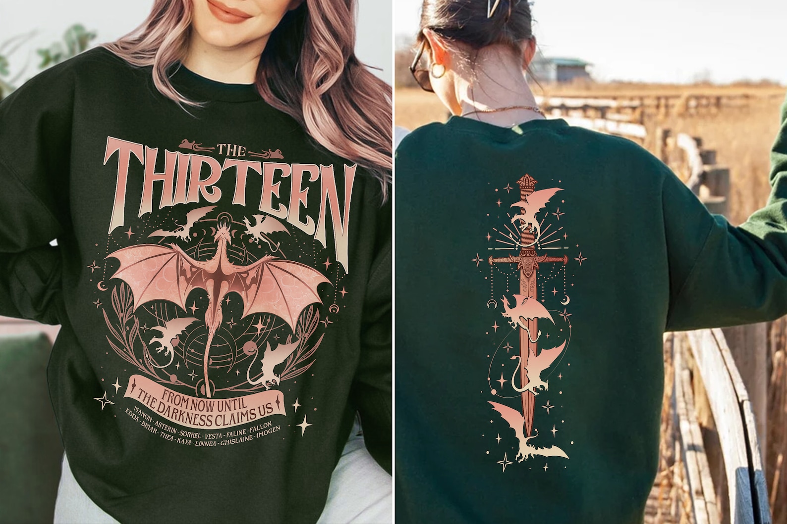 The Thirteen From Now Until the Darkness Claims Us Sweatshirt, Throne ...