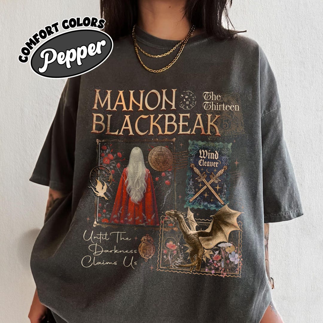 Manon Blackbeak Throne of Glass Comfort Colors Shirt, Manon the ...