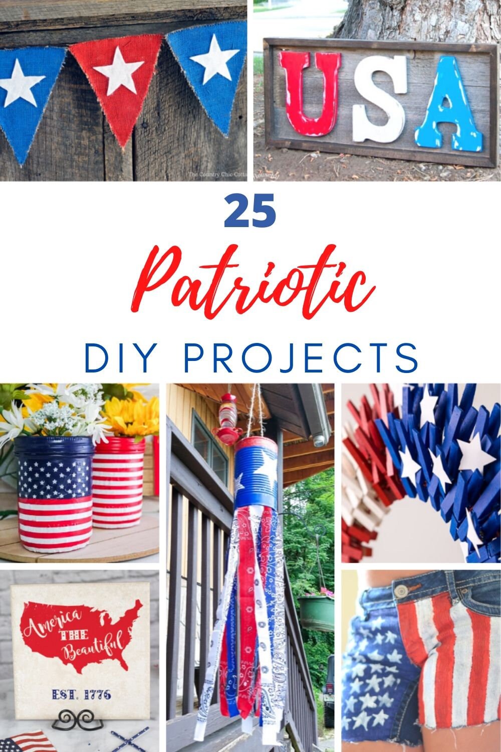 Crafting the Red, White, and Blue: 25 DIY Projects for the Fourth of ...