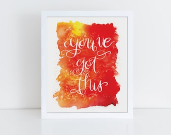 Encouragement art | Etsy