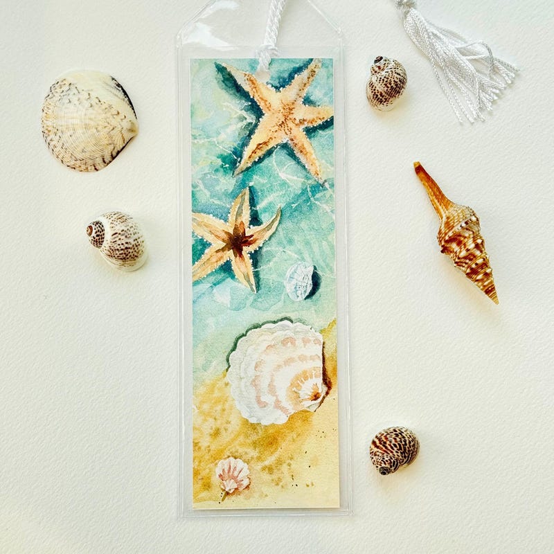 Starfish Bookmark - Etsy