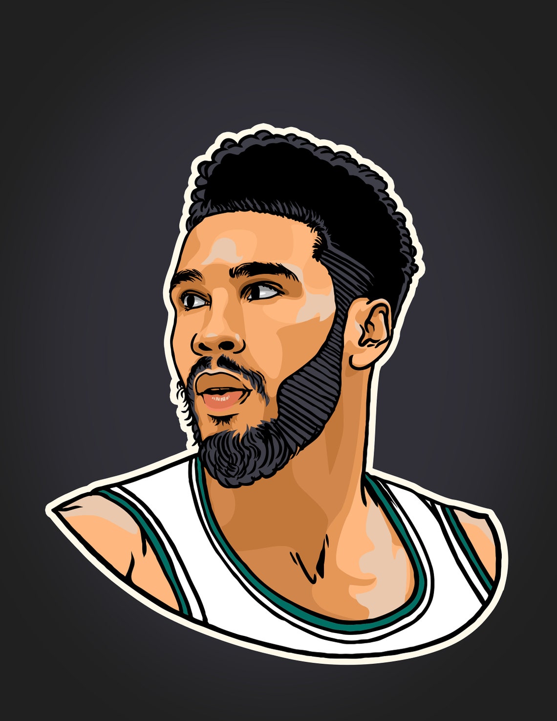 NBA Jason Tatum SVG, JPG, Png, Dxf, Htv, Vynil, Cricut - Etsy