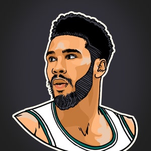 NBA Jason Tatum SVG, JPG, Png, Dxf, Htv, Vynil, Cricut - Etsy
