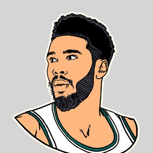 NBA Jason Tatum SVG, JPG, Png, Dxf, Htv, Vynil, Cricut - Etsy