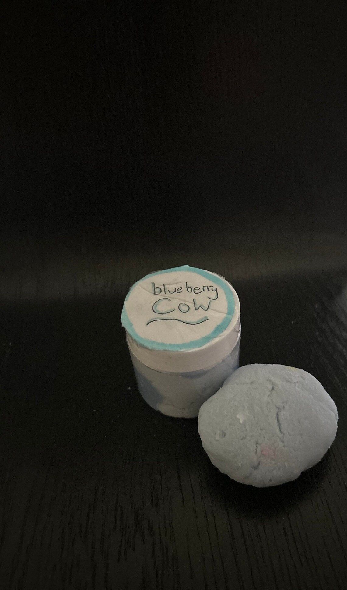 Blueberry Cow Cloud Dough Slime Cow Slime - Etsy