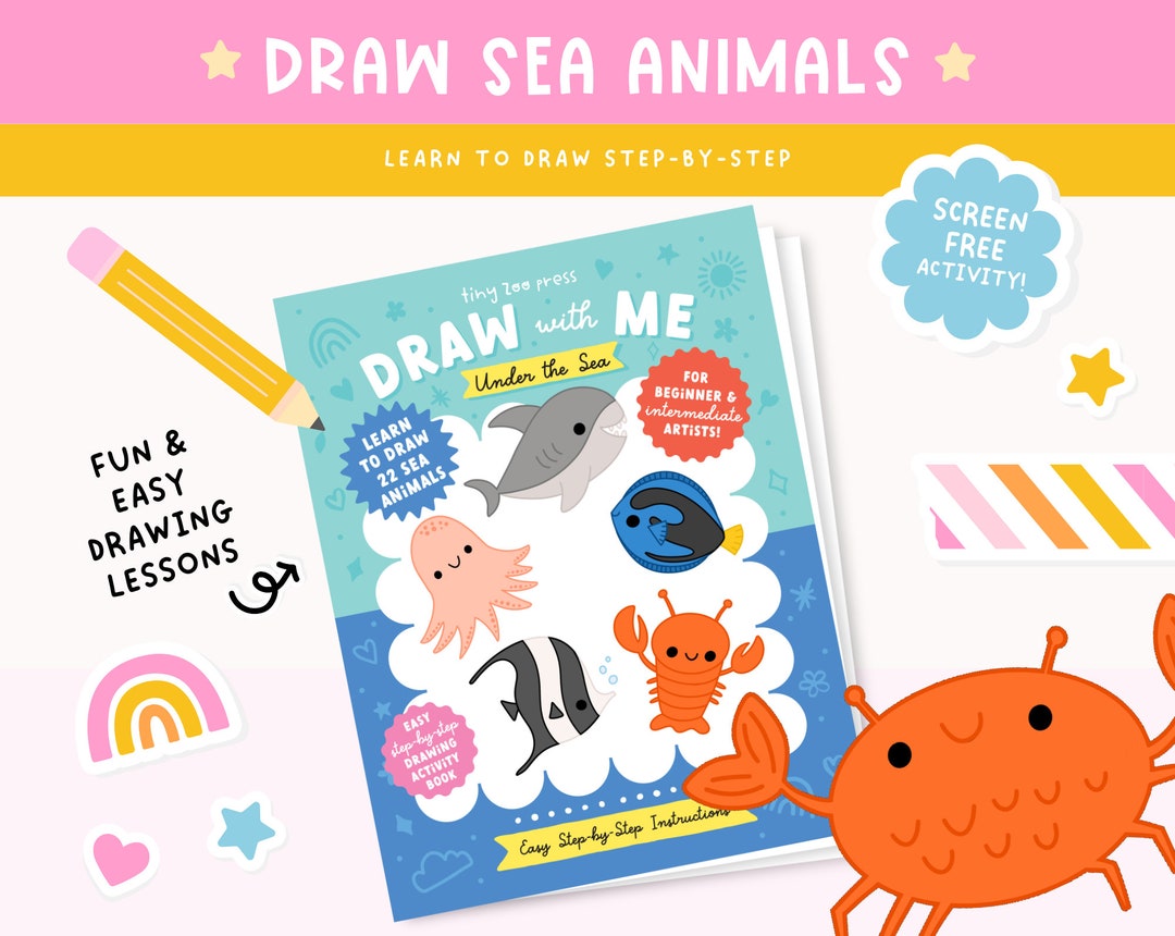 How to Draw Cute Animals, How to Draw Animals, How to Draw for Kids ...