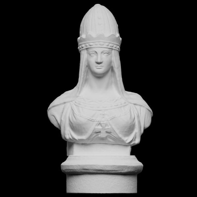 Olga of Kiev – 3D Printed Statue of Saint Olga, Medieval Slavic Queen ...