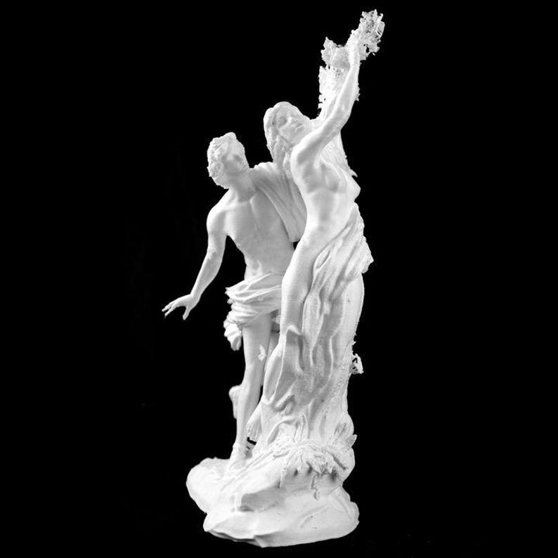 Apollo and Daphne Statue – 3D Printed Greek Mythology Sculpture, 4/6/8 ...