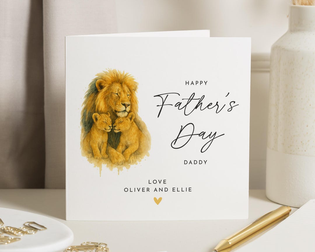 Fathers Day Card, Fathers Day Card From Kids, Fathers Day Card From Son ...