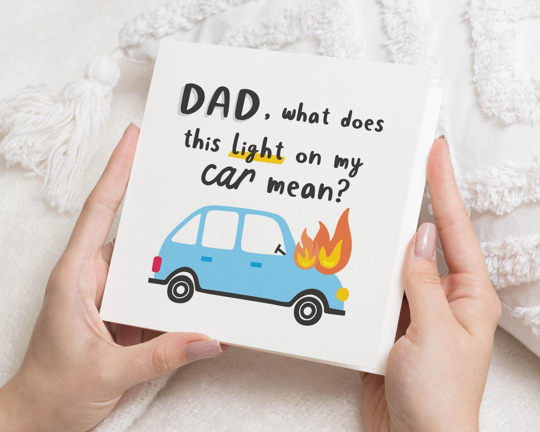 Funny Fathers Day Card From Daughter, Dad Birthday Card, Fathers Day ...