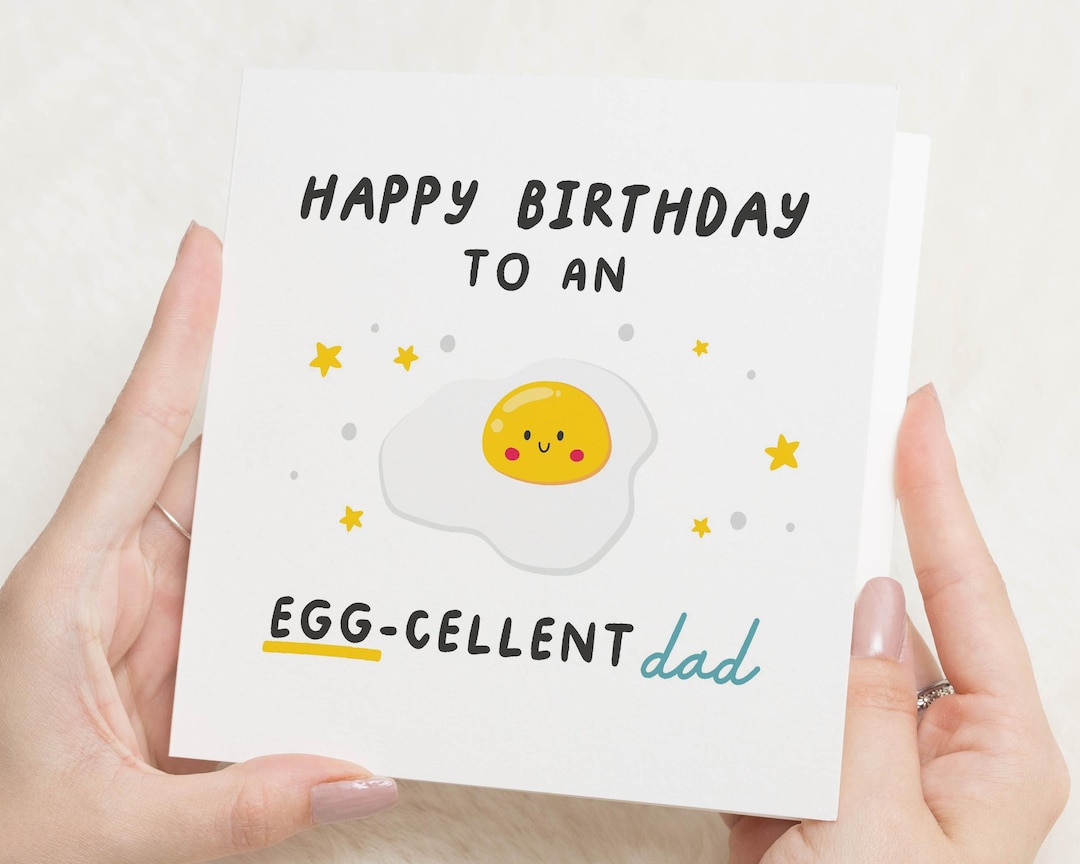 Dad Birthday Cad, Birthday Card for Dad, Dad Birthday Card Funny, Daddy ...