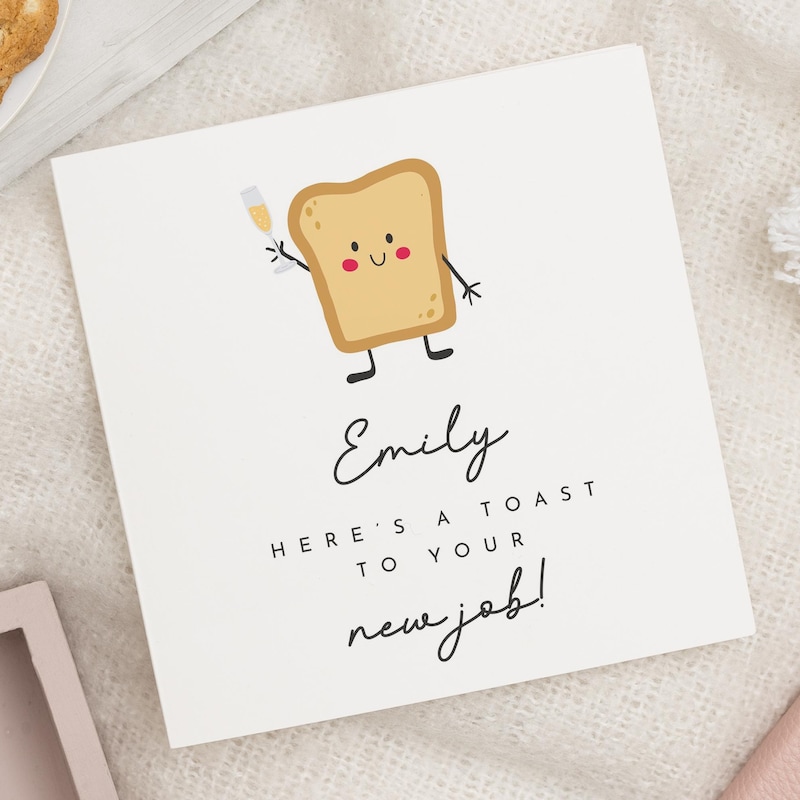 Toast Baby Card - Etsy UK