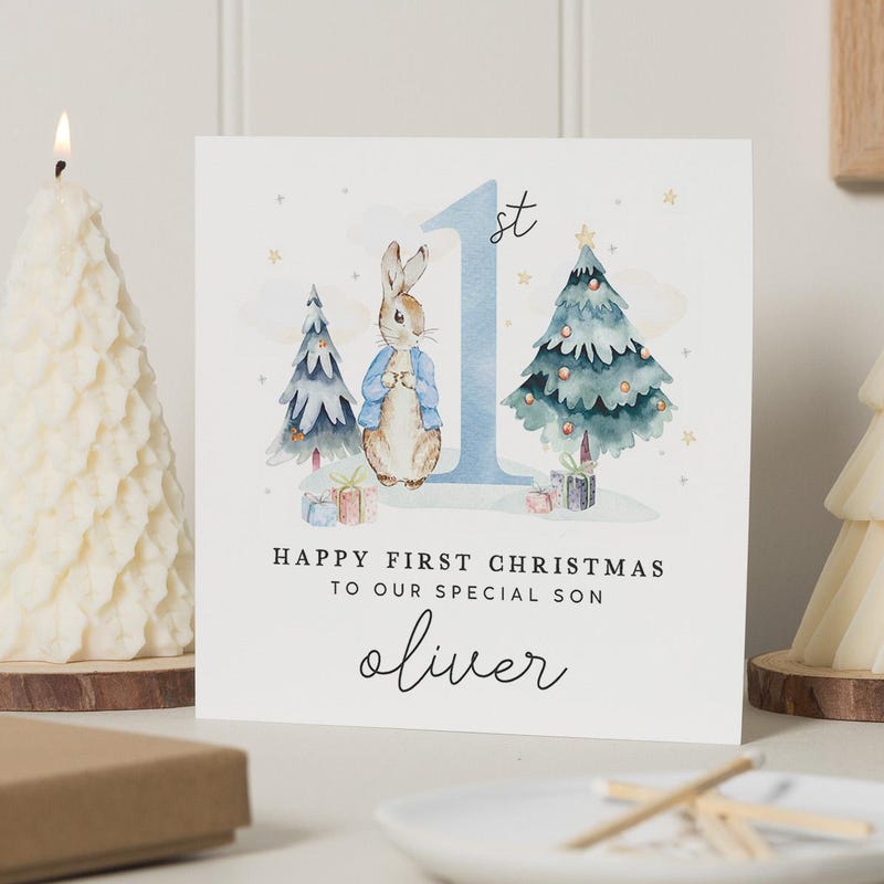 First Christmas to Our Son - Etsy UK