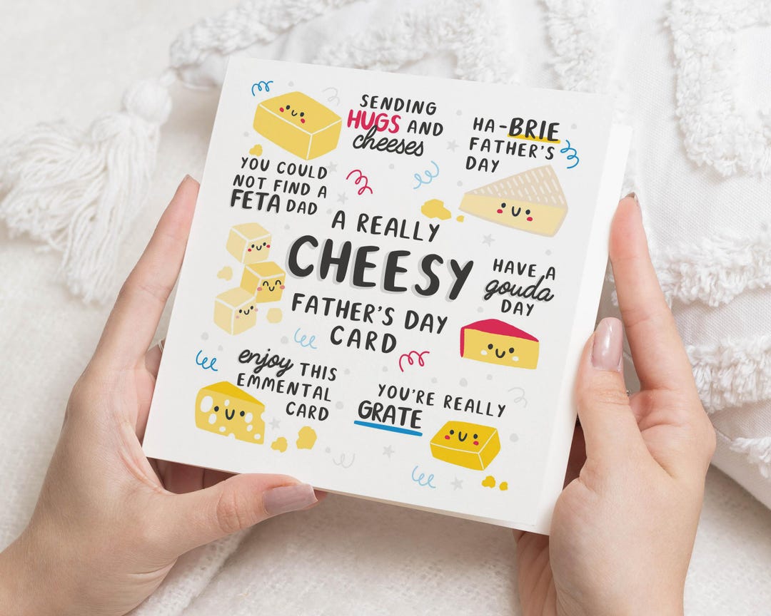 Funny Fathers Day Card, Cheesy Fathers Day Card, Fathers Day Card From ...