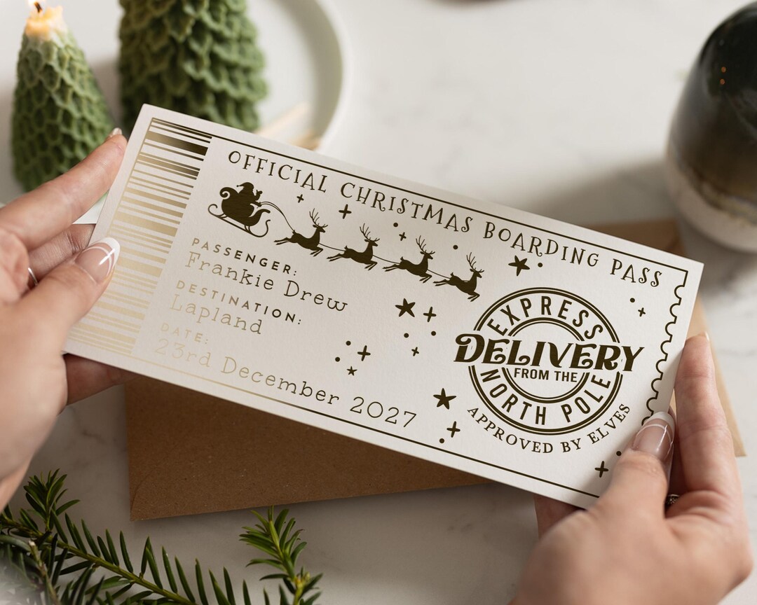 Lapland Reveal, Lapland Boarding Pass, Lapland Ticket, Lapland ...