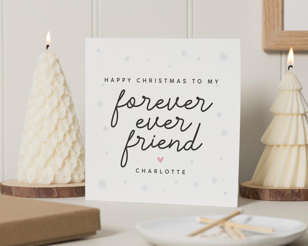 Friend Christmas Card, Special Friend Christmas Card, Christmas Card ...