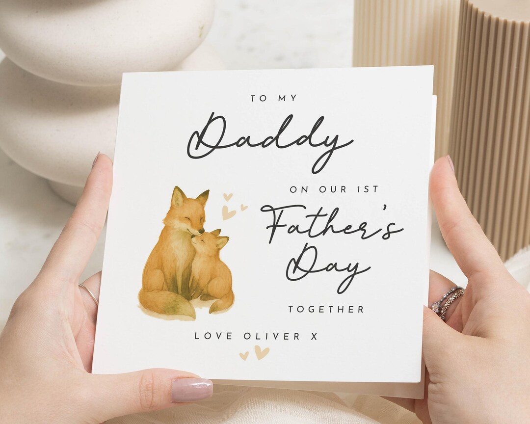Fathers Day Card From Baby, 1st Fathers Day Card, Daddy Fathers Day ...