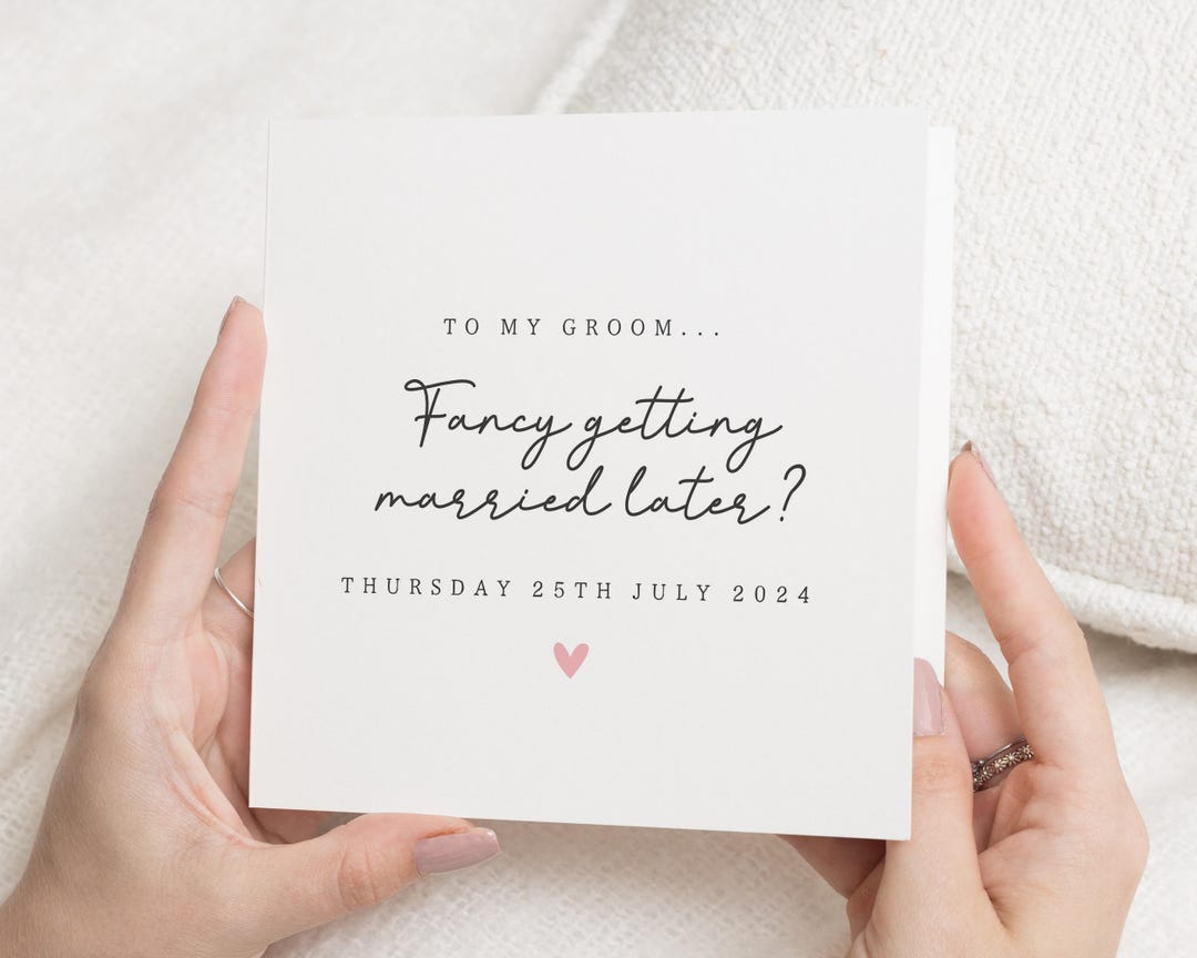 Wedding Card for Groom, to My Groom Card, Wedding Day Card, Fancy ...