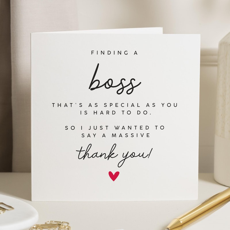 Funny Goodbye Cards for Boss - Etsy UK