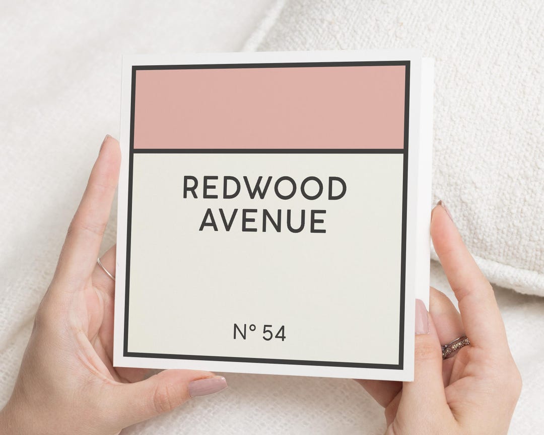 New Home Card, Housewarming Gift, Personalised New Home Card, Home ...