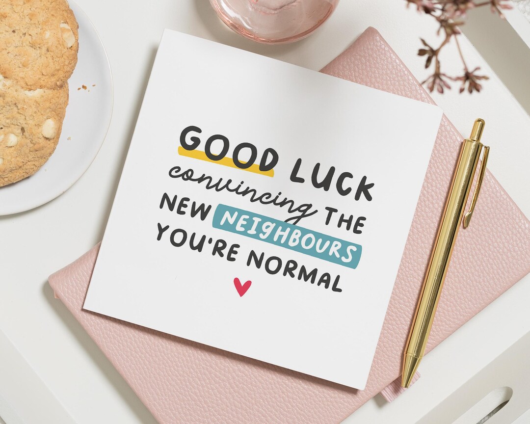 New Home Card, Housewarming Gift, Funny New Home Card, Home Owner Card ...