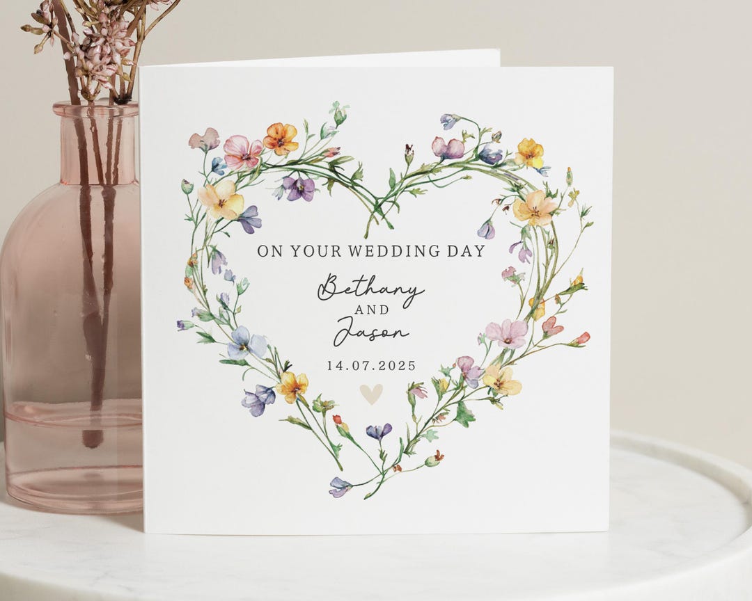 Congratulations on Your Wedding Day Card, Happy Wedding Day ...