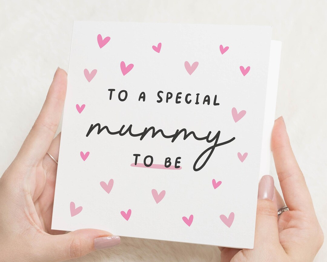 Mummy to Be Mothers Day Card, From Bump, Mothers Day Gift for Mum to Be ...