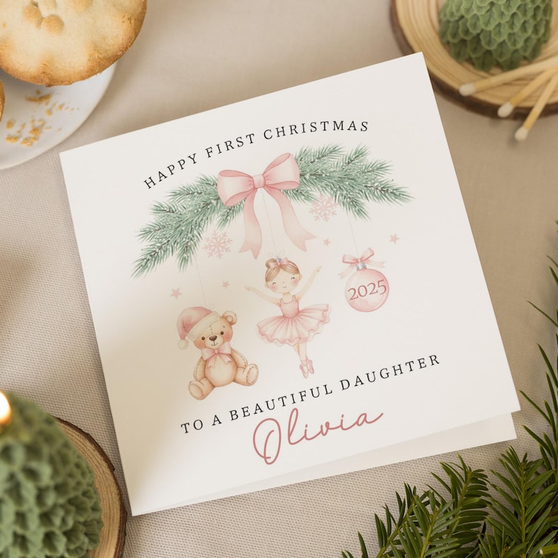 Christmas Card Daughter Ballet - Etsy Canada