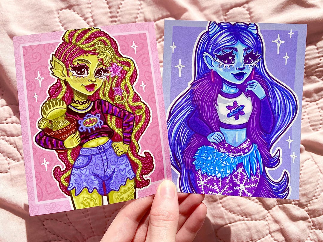 G3 Venus and Abbey Mini Prints - Etsy