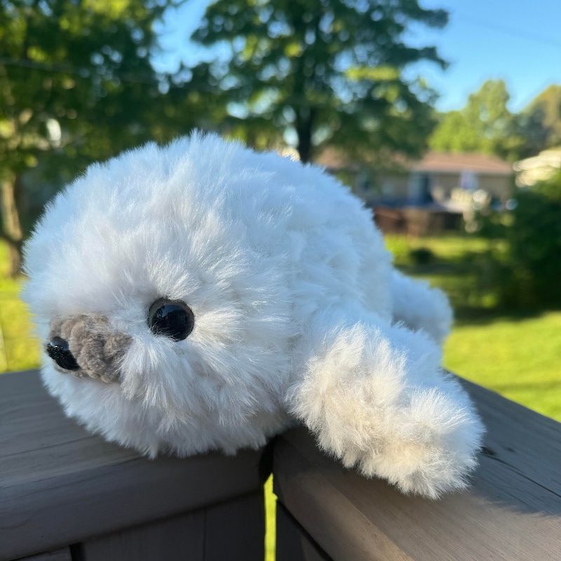 Seal Stuffed Animal Plush - Etsy