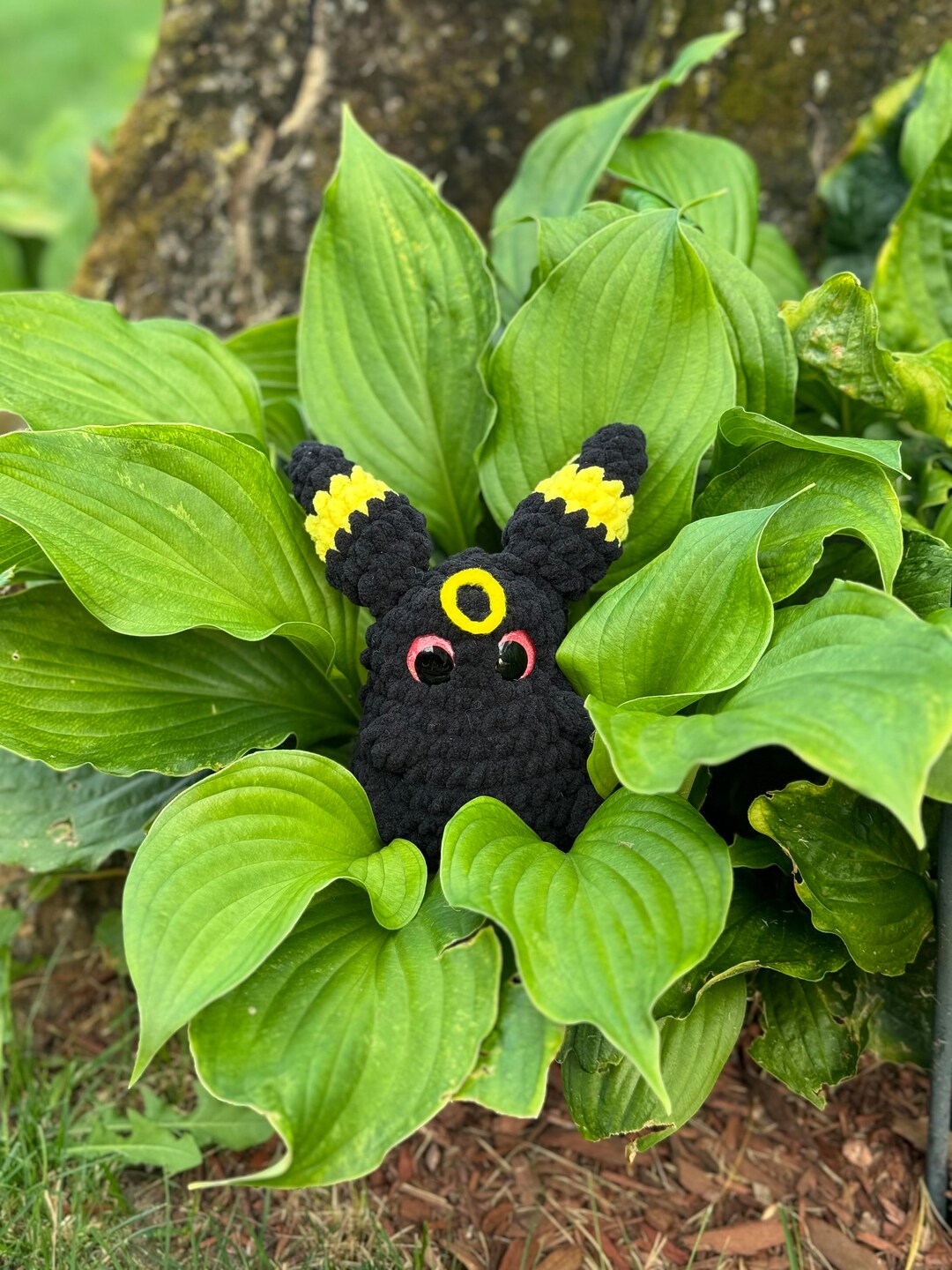 Umbreon Pokemon-inspired - Crochet Stuffed Animal - Etsy
