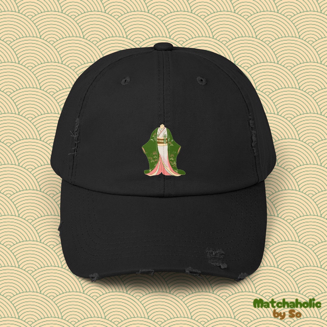 Cute Kimono Cap, Japanese Kimono Cap, Kimono Cap, Aesthetic Kimono Cap ...