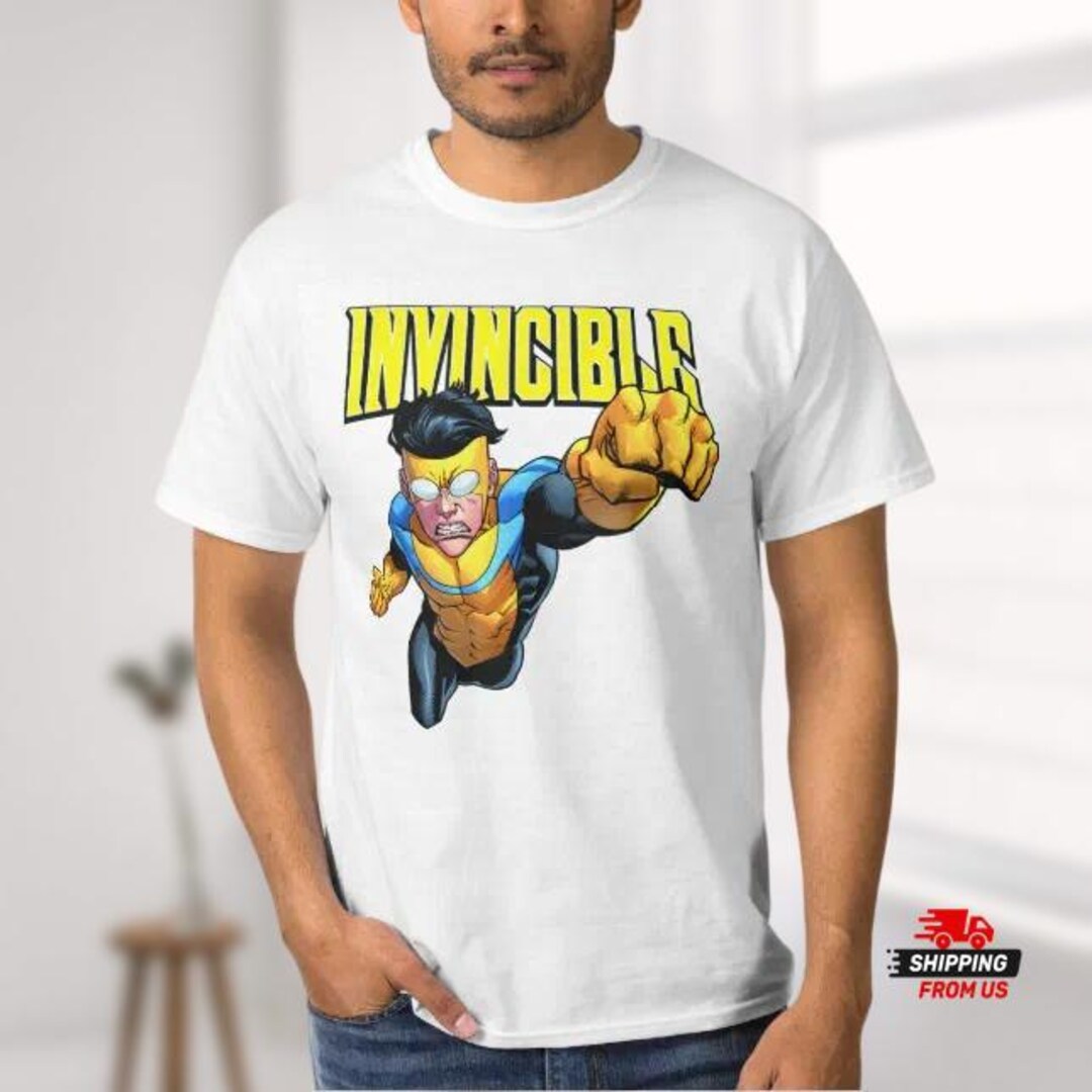 Invincible Mark Superhero Shirt, Funny TV Show Invincible Shirt ...